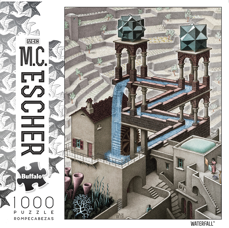 M.c. Escher: Waterfall Puzzle (1000 Pieces)