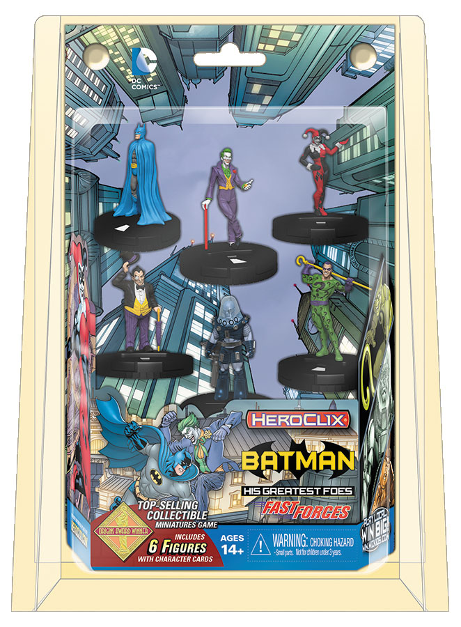 Dc Heroclix: Batman And His Greatest Foes Fast Forces